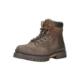 Replay Stiefelette in Dunkelbraun | Gr.: 43