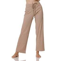 Yenita Weite Hose in Beige | Gr.: 40-42