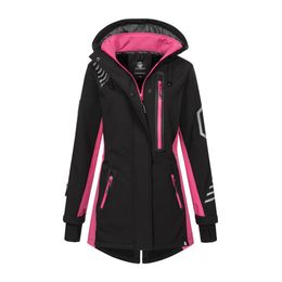 Rock Creek Softshellmantel in Pink | Gr.: S