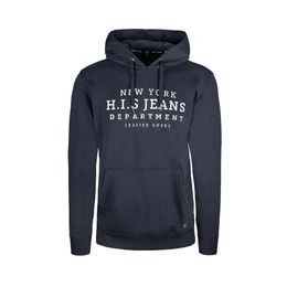 H.I.S. H.i.s Sweatshirt male Blue size XL