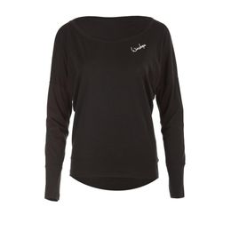 WINSHAPE Ultra leichtes Modal-Longsleeve MCS002 in schwarz | Gr.: XS