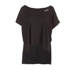 WINSHAPE Ultra leichtes Modal-Shirt MCT010 in schwarz | Gr.: M