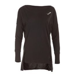 WINSHAPE Ultra leichtes Modal-Longsleeve MCS003 in schwarz | Gr.: L