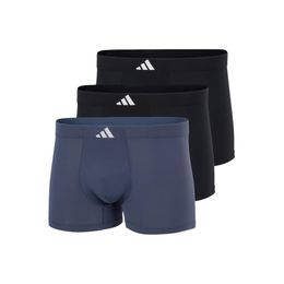 adidas Sportswear Retro Short / Pant Active Micro Tech in Schwarz / graublau | Gr.: M