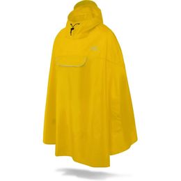 Normani Outdoor Sports Unisex Regenponcho wasserdicht Cherrapunji in Gelb | Gr.: 3XL