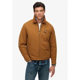 Superdry & Co &Uuml;bergangsjacke Herren Gr&ouml;&szlig;e M braun