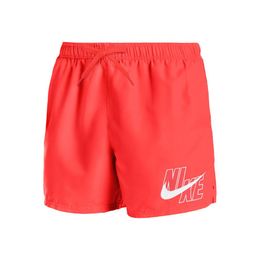 Nike Badeshorts 5" Volley Shorts in Rot | Gr.: XL