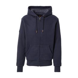 Superdry Sweatjacke 'BORG' Herren Größe XL marine