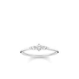 Thomas Sabo Ring Vintage in silber, wei&szlig; | Gr.: 52