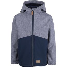 Trespass Softshelljacke "Cheerfully" in Dunkelblau/ Blau | Gr.: 98/104