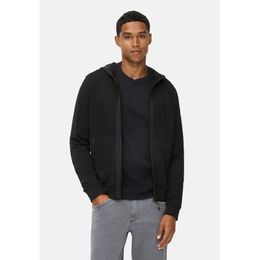 Camel Active Sweatjacke mit Kapuze in Schwarz | Gr.: L