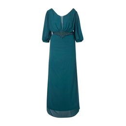 Ulla Popken Midikleid in petrolgrün | Gr.: 48 - Normalgröße