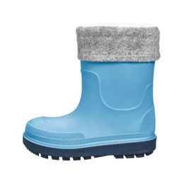 Playshoes Regenstiefel mit Futter in blau | Gr.: 25