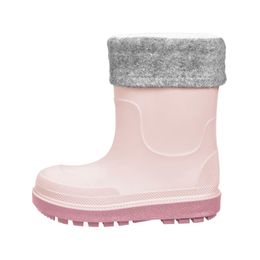 Playshoes Regenstiefel mit Futter in rosa | Gr.: 26