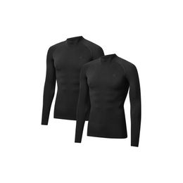 DANISH ENDURANCE Langarmshirt Compression LS in schwarz | Gr.: XXL