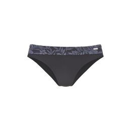 Venice Beach Bikini-Hose in schwarz bedruckt | Gr.: 38
