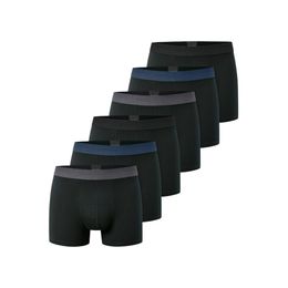 Schiesser Retro Short / Pant 95/5 Cotton in Dunkelblau | Gr.: L