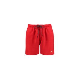 Badehose Puma SWIM MEN MID SCHORTS in Red | Gr.: S