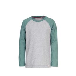Band of Rascals Longsleeve " Raglan " in sage | Gr.: 110/116
