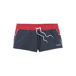 Kangaroos Badeshorts in marine-hellrot | Gr.: 38
