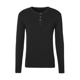 H.I.S. H.I.S Langarmshirt in schwarz | Gr.: S