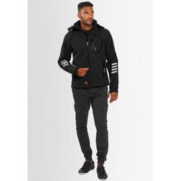 Arctic Seven Jacke ASColori in Schwarz-Orange | Gr.: XXL