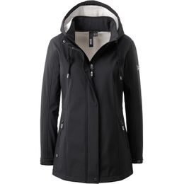DEPROC Active Softshelljacke WILKIE PEAK in Schwarz | Gr.: 38