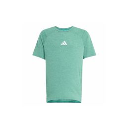 adidas Sportswear Funktionsshirt Jungen Gr&ouml;&szlig;e 128 gr&uuml;nmeliert