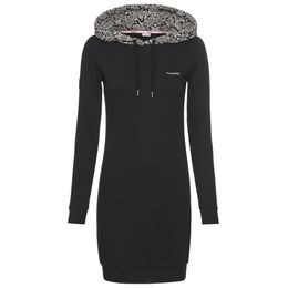 Kangaroos Sweatkleid in schwarz-wei&szlig; | Gr.: 36