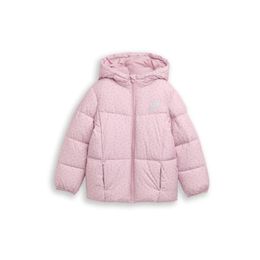 Tom Tailor Jacke M&auml;dchen Gr&ouml;&szlig;e 128/134 silbergrau / rosa