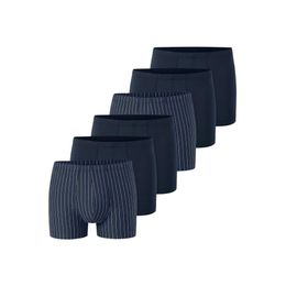 Schiesser Retro Short / Pant 95/5 Essentials in Dunkelblau | Gr.: XL