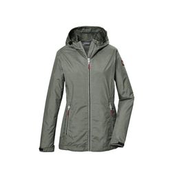 Killtec Funktionsjacke mit Kapuze wasserdicht in Oliv | Gr.: 46