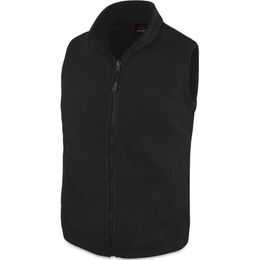 Normani Outdoor Sports Herren Fleeceweste Jovik in Schwarz | Gr.: XL