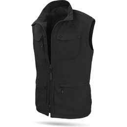 Normani Outdoor Sports Herren Outdoor Weste Kudu in Schwarz | Gr.: S