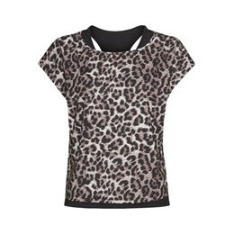 FAYN SPORTS Funktionsshirt in AOP schwarz | Gr.: 52/54