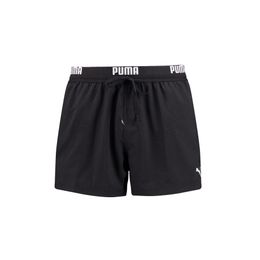 Badehose Puma SWIM MEN LOGO SHORT in Black | Gr.: L