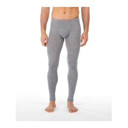 Calida lange Unterhose Wool&Silk in Platin melange | Gr.: L