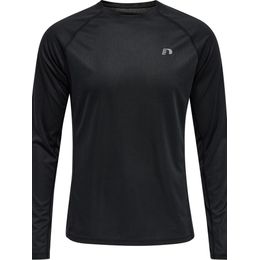 Newline T-Shirt Raglan&auml;rmel Men Core Herren in BLACK | Gr.: M