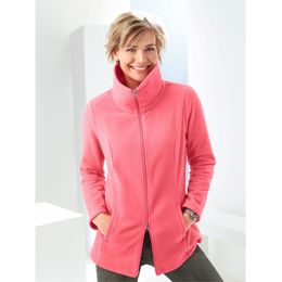 Sieh an! Fleece-Jacke in mango | Gr.: 44