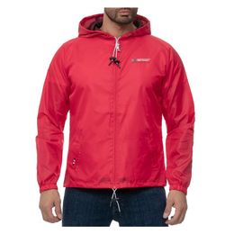 Geographical Norway Herren Regular Fit Jacke in Red | Gr.: S