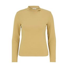 Cartoon Langarm-Shirt mit Kragen in Burnished Gold | Gr.: 36