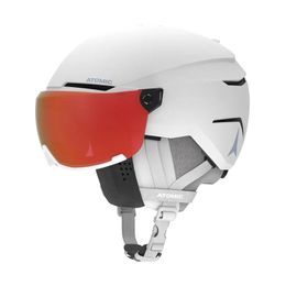 Atomic Skihelm mit Visier in mehrfarbig | Gr.: 55-59 cm