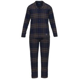 Tom Tailor Pyjama Rhodos in braun-dunkel-Karo | Gr.: 50