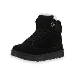 VAN HILL Sneaker High Natalie in Schwarz | Gr.: 39