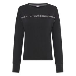 Kangaroos Langarmshirt in Schwarz | Gr.: 44-46