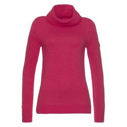Kangaroos Rollkragenpullover in pink-melange | Gr.: 52/54