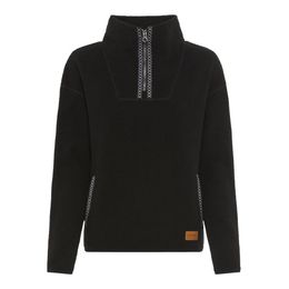 Kangaroos Fleecepullover in Schwarz | Gr.: 44-46