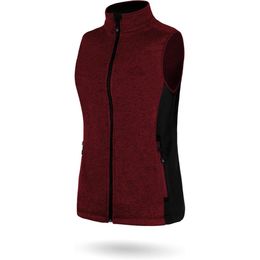 Normani Outdoor Sports Damen Strickweste Kashechewan in Rot | Gr.: M