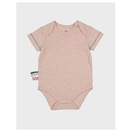 OrganicEra Baby Kurzarm-Body in Rose Melange | Gr.: 6-12 Monate