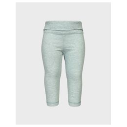 OrganicEra Baby Leggings in Aqua Melange | Gr.: 6-12 Monate